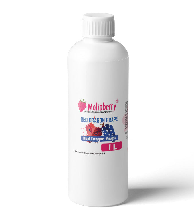 Molinberry Red Dragon Grape Concentrate – Flawless | Pure+ Nic