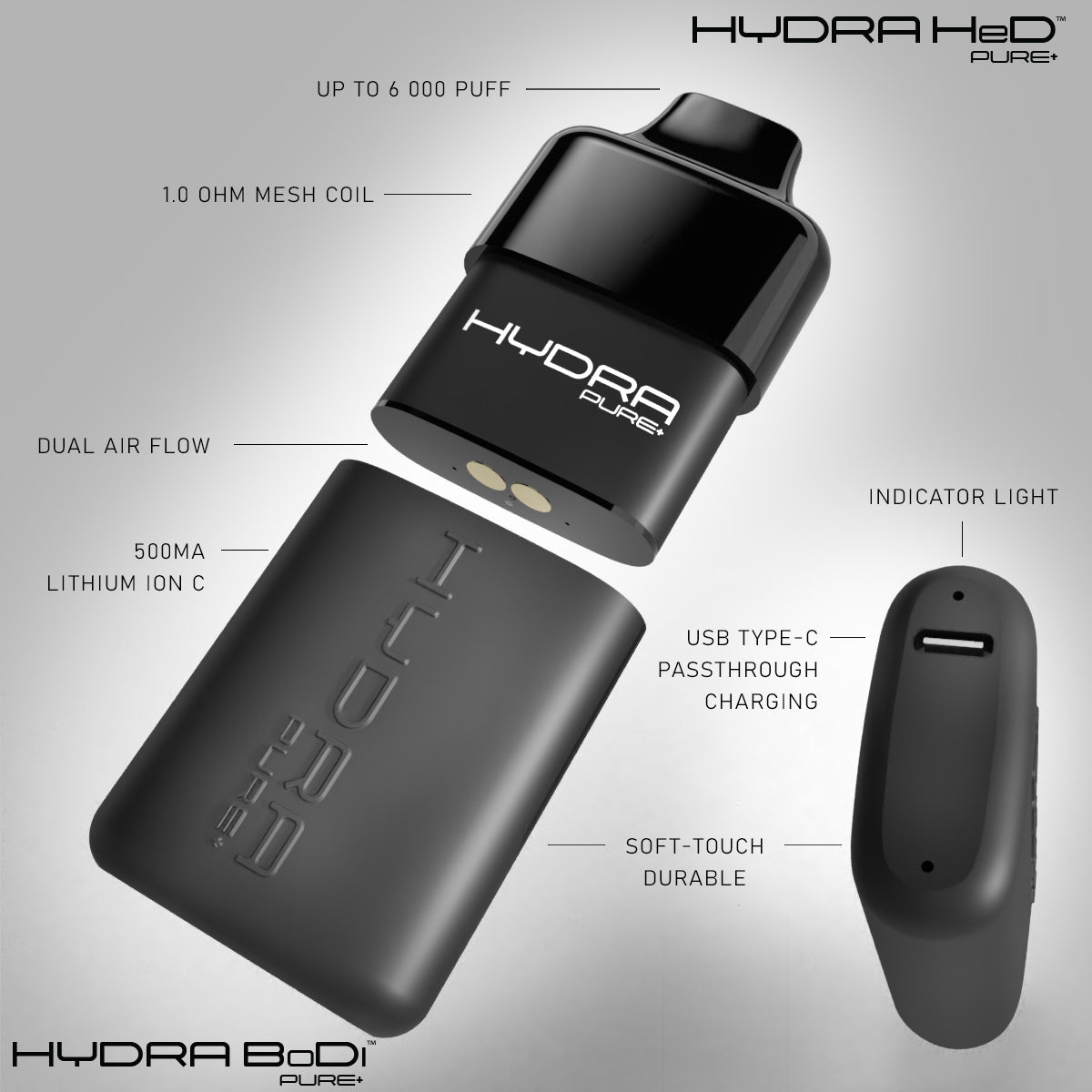 HYDRA™ – Flawless | Pure+ Nic